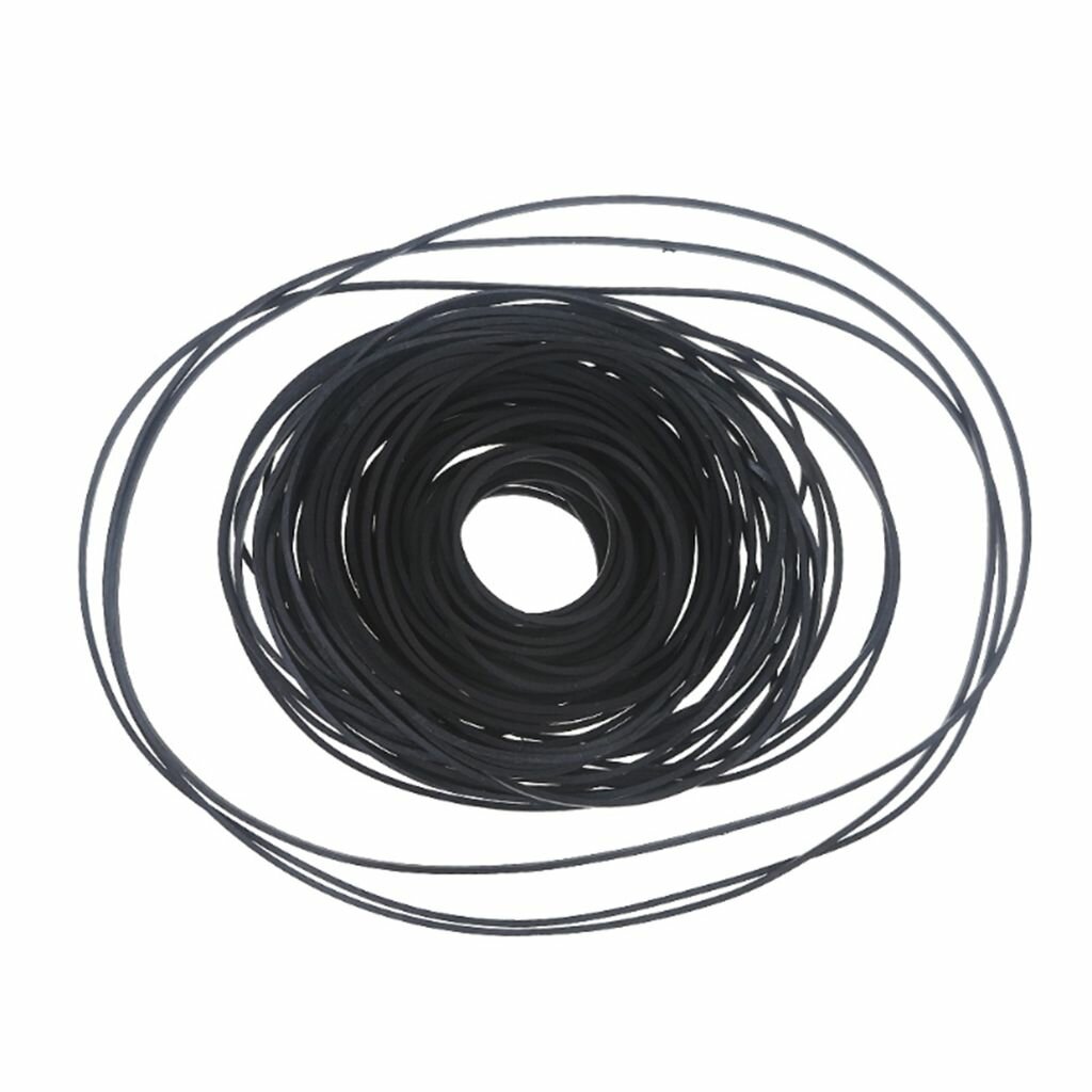 Аксессуар для аудиотехники,1 упаковка примерно из 100 штук, квадратная лента толщиной 1 мм, сложенная пополам, 40-135 мм, смешанная лента