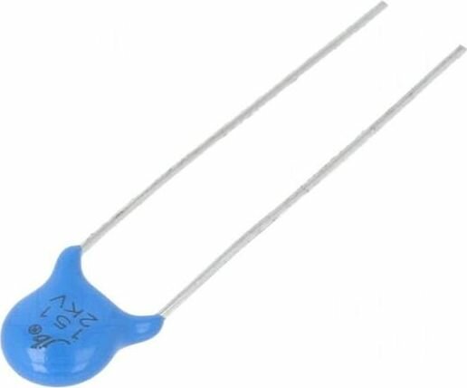 Конденсатор Jb Capacitors JYC3D151KBB065000B Конденсатор: керамический 150пФ 2кВDC Y5P 10П 5мм 1шт