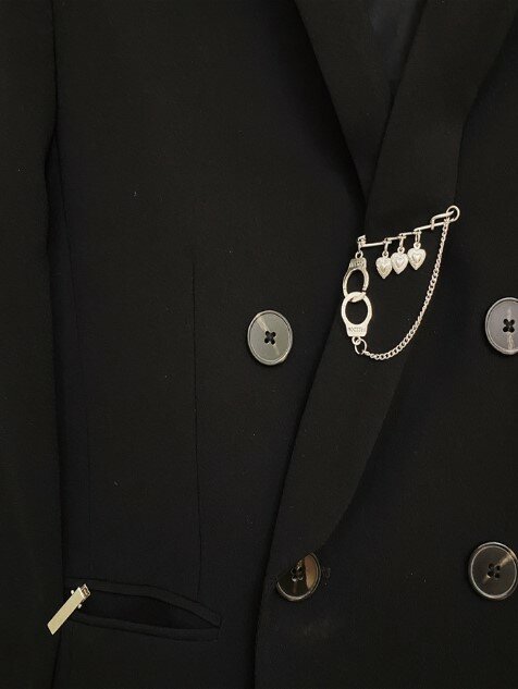 Брошь, 1 шт., какао — фото 1