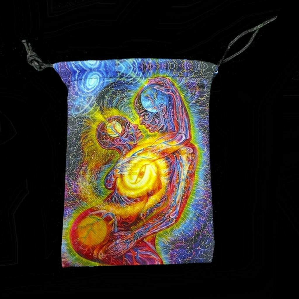 Сумка таро 5 x 7 -дюймовые шнурки для подарка