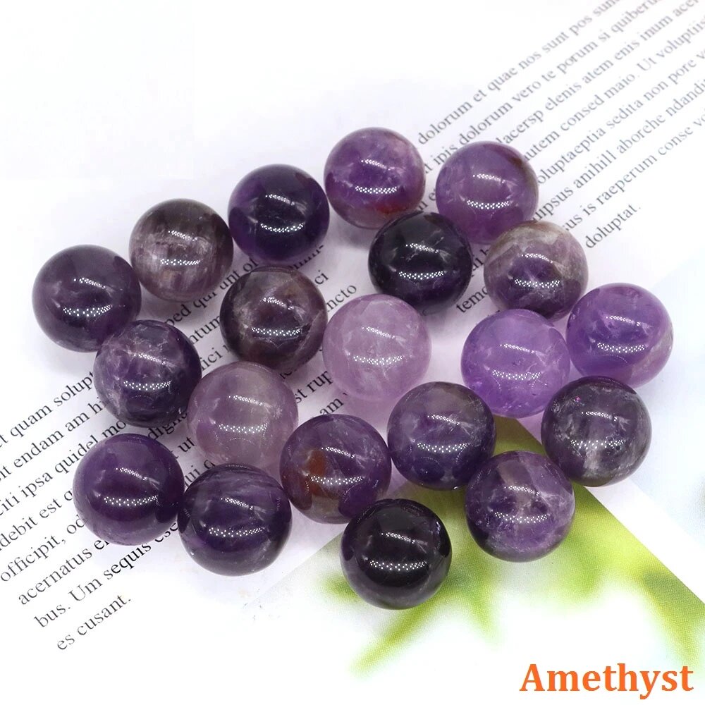 Мини хрустальный шар аметист 16 мм 1 pc, Amethyst