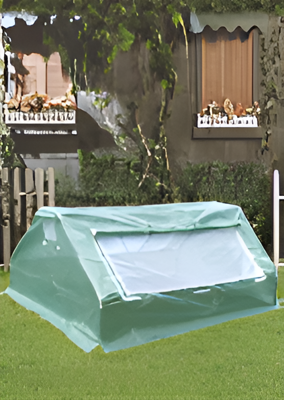 Теплица садовая (парник), 180х142х80см, 2 окна