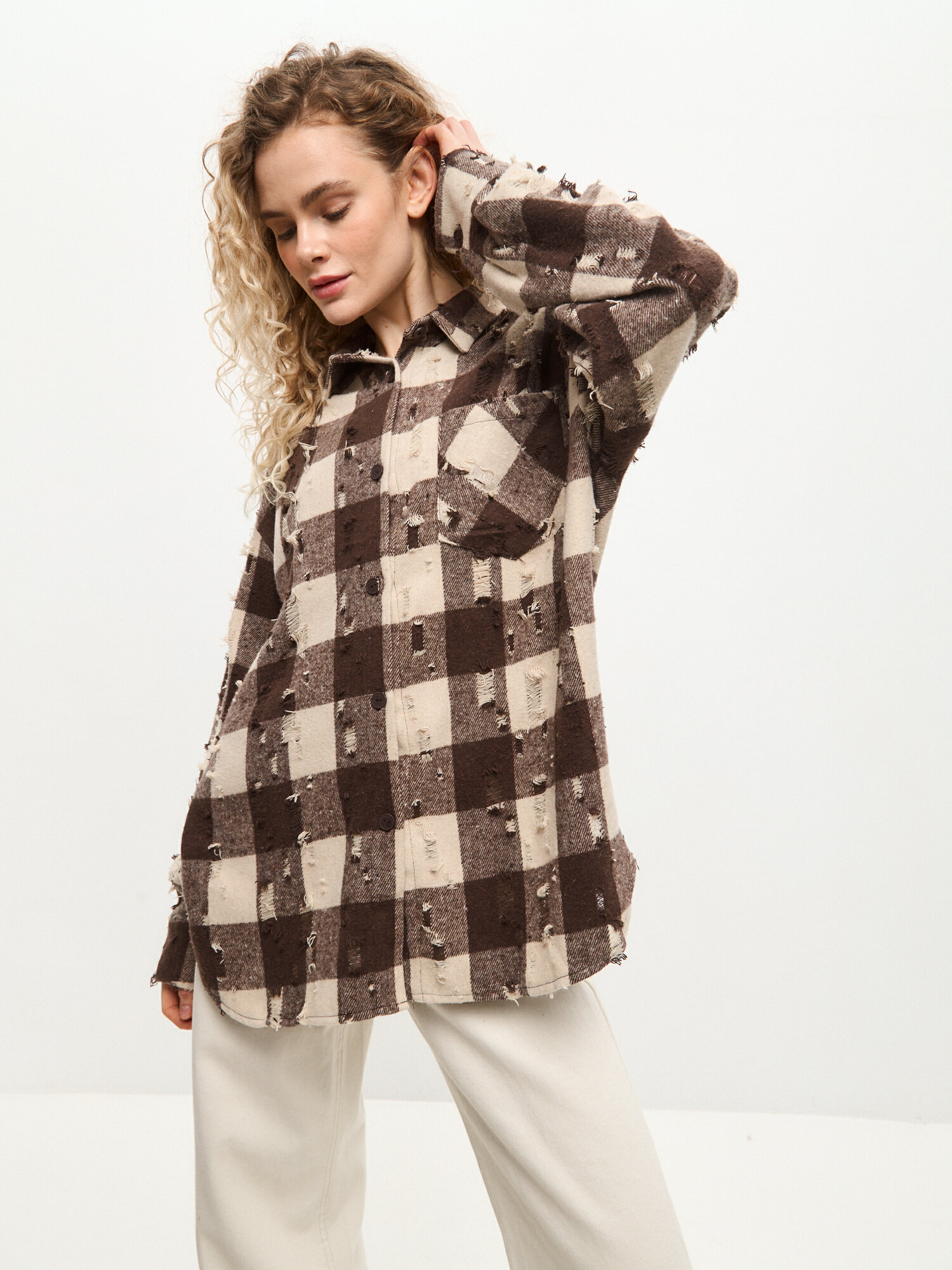 Рубашка для кормящих мам