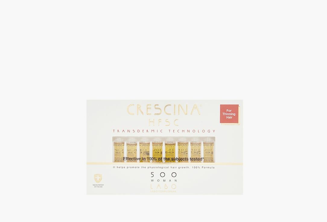 Ампулы для роста волос CRESCINA Transdermic Re-Growth 500 Woman 3.5 мл