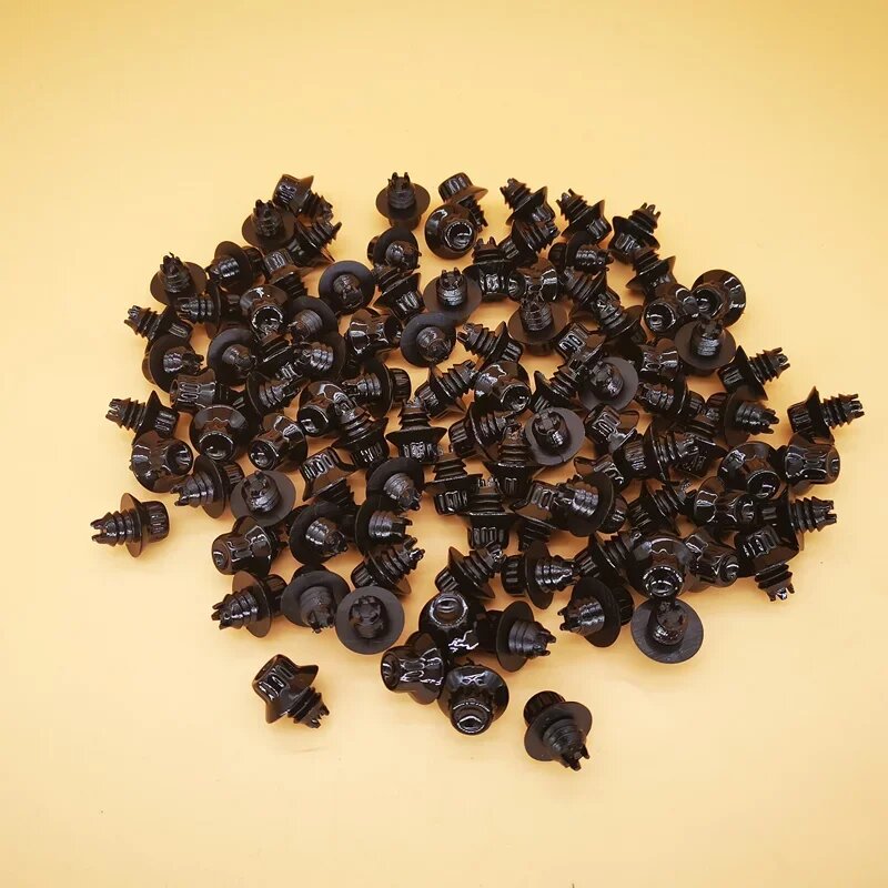 100 шт. колпачок на колесо, универсальные колесные заклепки, гайки, колесные диски, металлические шпильки, пластиковая крышка 6,9 мм