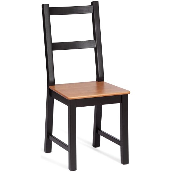 Комплект стульев 2 шт Tetchair Соната / Sonata chair массив сосны, 41х50х95 см, антик/чёрный