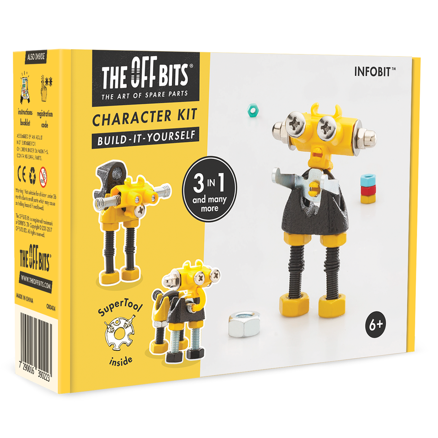 Конструктор TheOffbits Infobit металлический