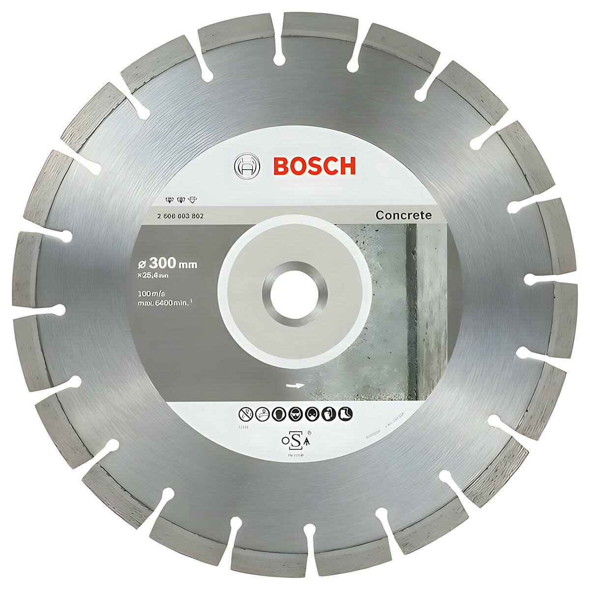 Диск алмазный 300 х 25.4 мм Expert for Concrete BOSCH 2608603802