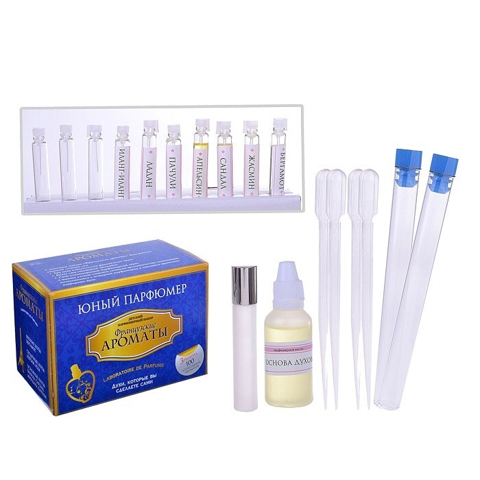 Набор для опытов Каррас Юный Парфюмер Французские ароматы, в коробке (321)