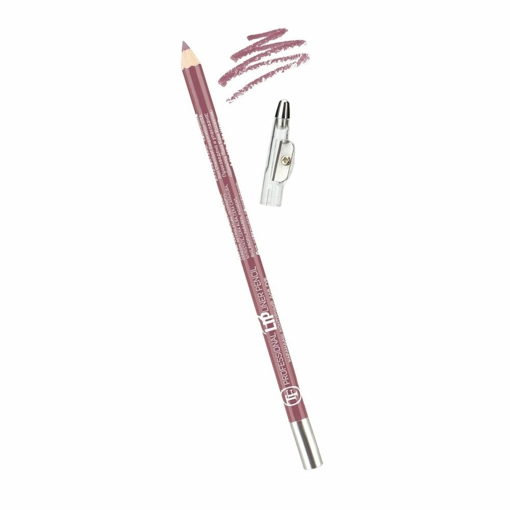 Карандаш для глаз TF Cosmetics "Professional", с точилкой, тон 080, темно-розовый (W-207-080C)