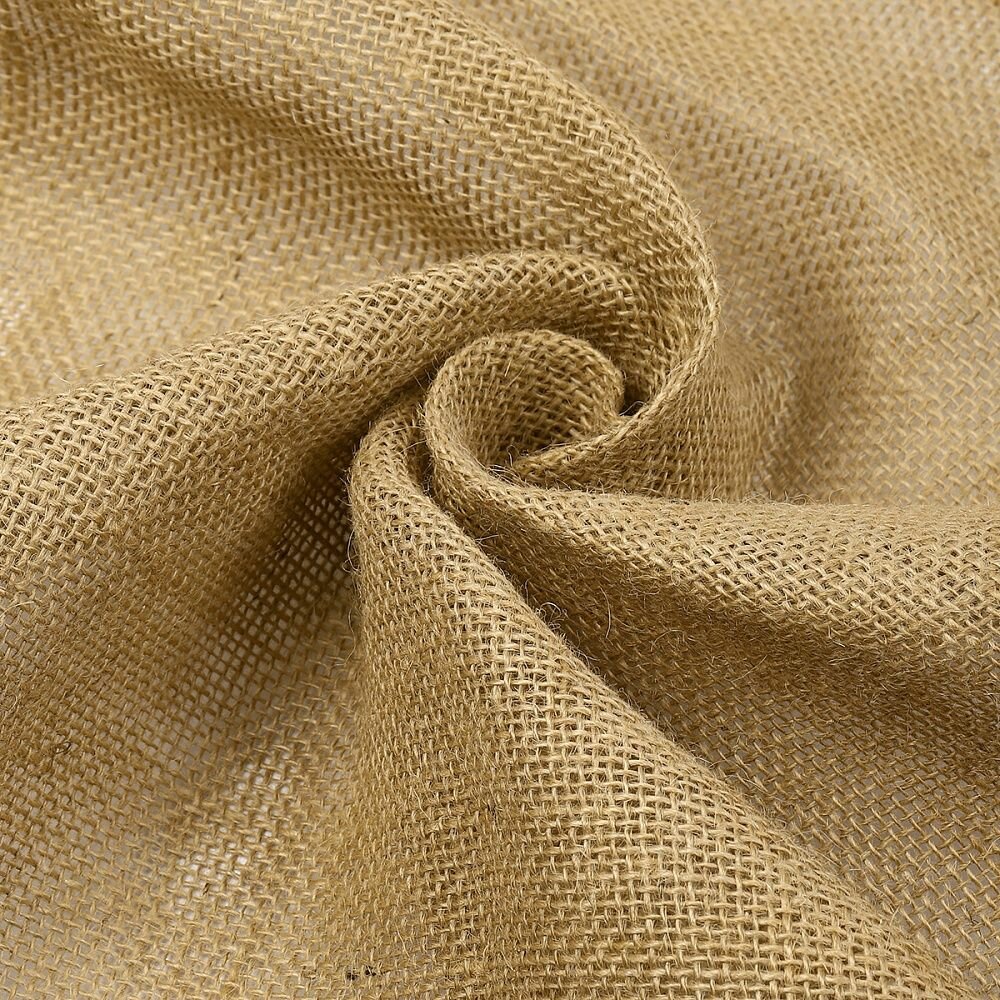 Ткань IDEAL Мешковина 290 г/м2, 100% джут, ширина 110 см, упаковка 1 м