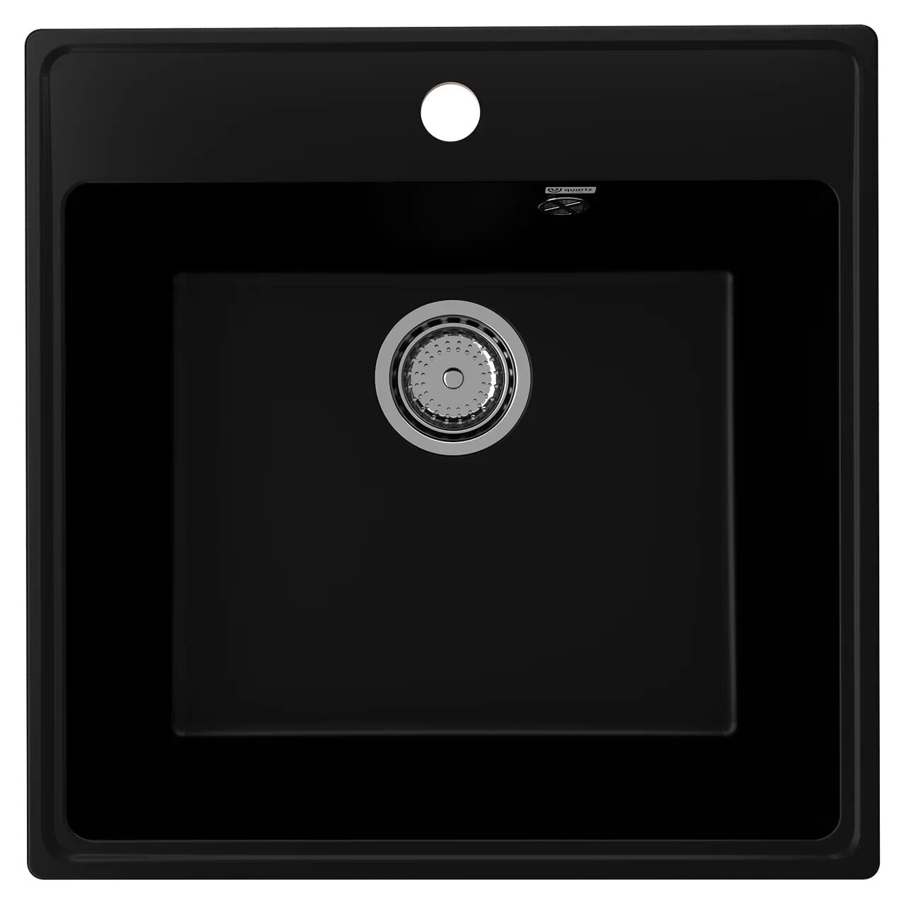 Мойка для кухни кварцевая Ulgran Quartz Forte 505-07, черный
