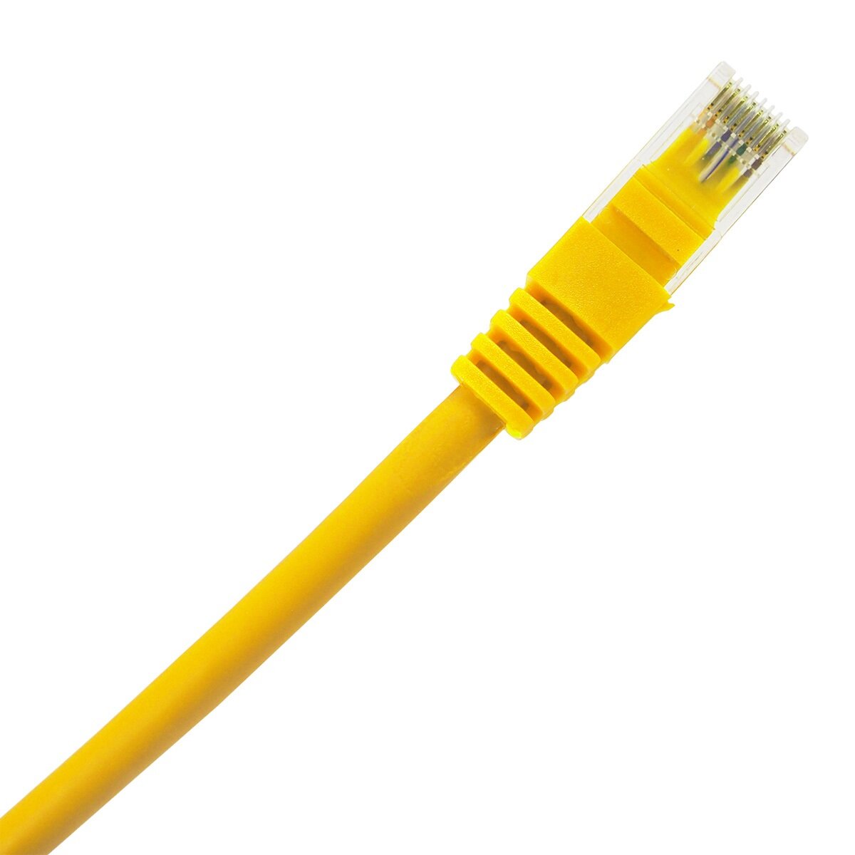 Интернет-кабель, категория 6, неэкранированный, U/UTP, RJ45-RJ45, 250 МГц LSZH, AWG24 0.3м, жёлтый