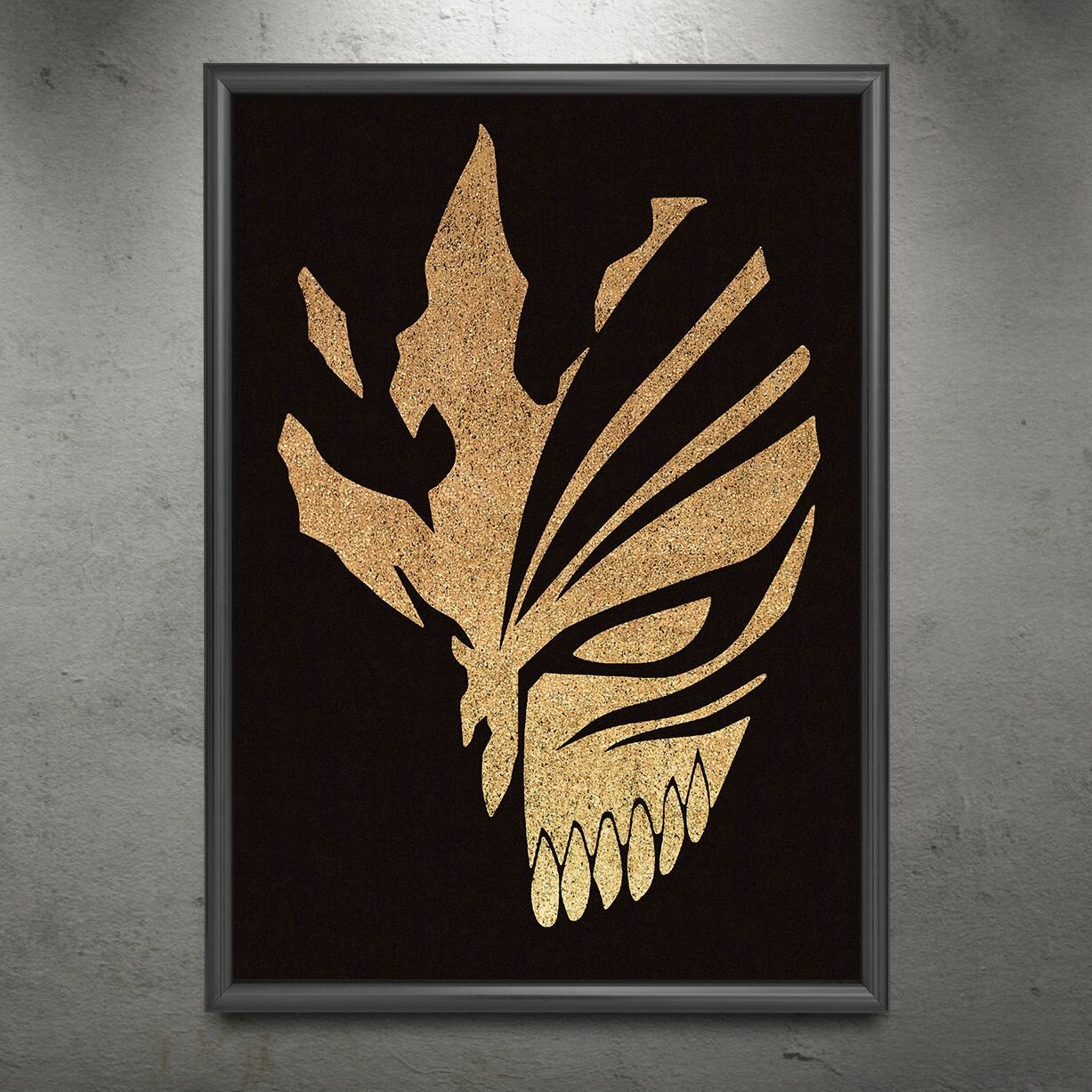 Постер аниме Bleach. Маска пустого. Плакат Блич