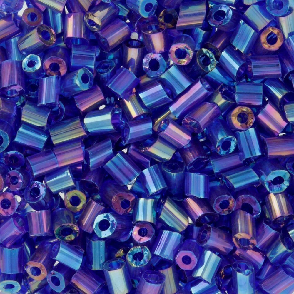 Бисер "Zlatka" рубка GC 10/0 (1161-1409) 10 шт 10 г №1168 т. синий