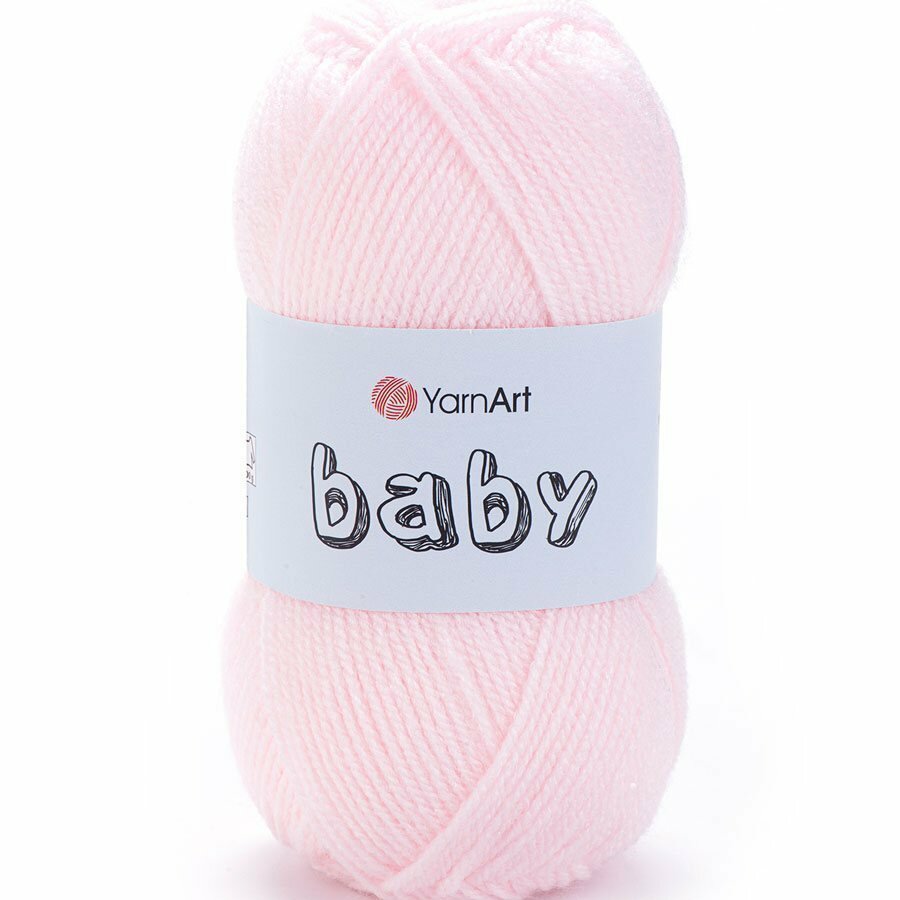 Пряжа Yarnart BABY 853 бл. розовый (5 мотков)