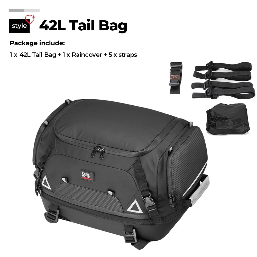 Универсальные мотоциклетные хвостовые сумки для BMW R1200GS R1250GS R 1200GS R 1250 GS 42L Tail Bag