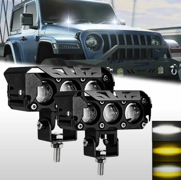 Противотуманная светодиодная фара универсальная