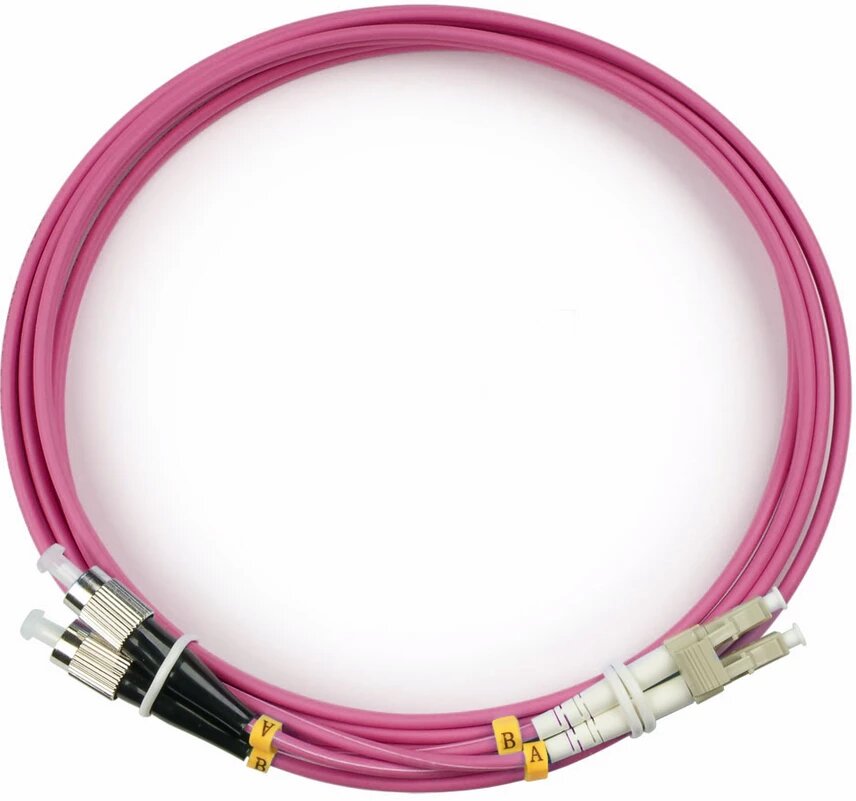 Патч-корд Cabeus 2м (FOP-50-OM4-LC-FC-2m)