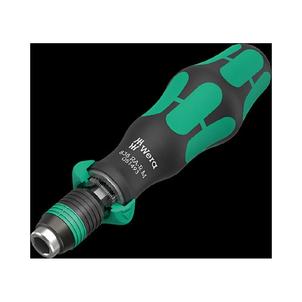 Ручка-битодержатель с функцией трещотки WERA 838 RA-R M 1/4" WE-051493