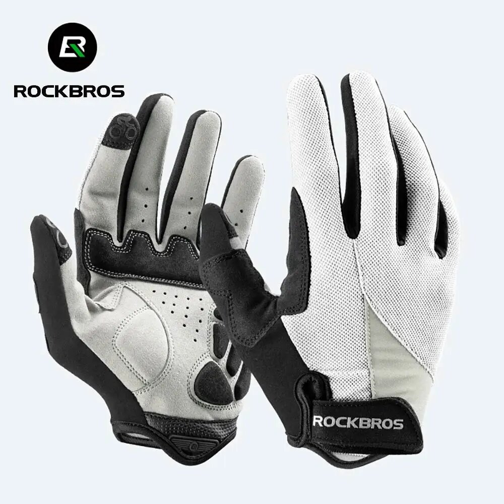 ROCKBROS Велосипедные перчатки XXL, белый
