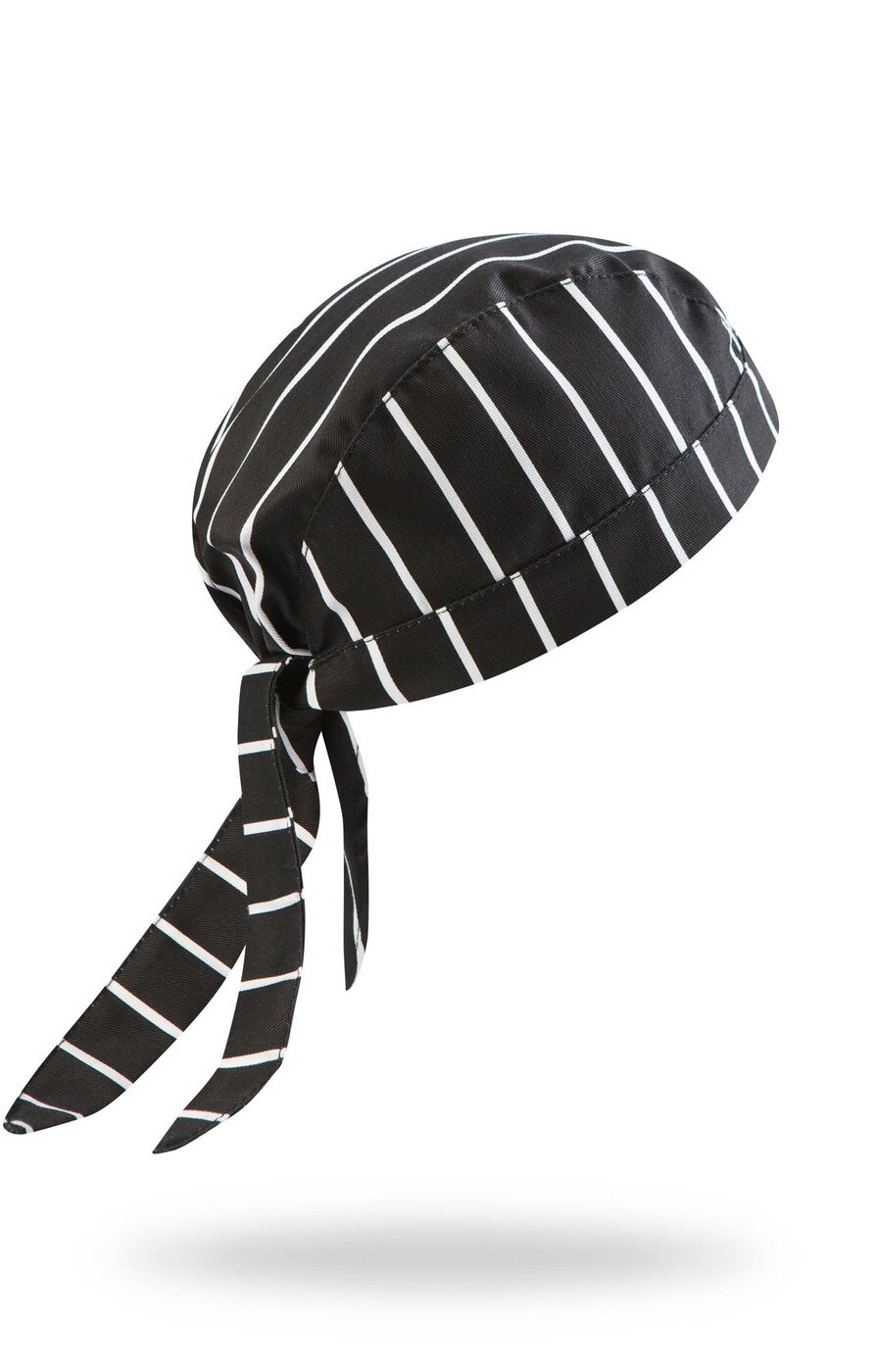 Бандана рабочая "ристретто" союзспецодежда, универсальная, черная/белая полоска