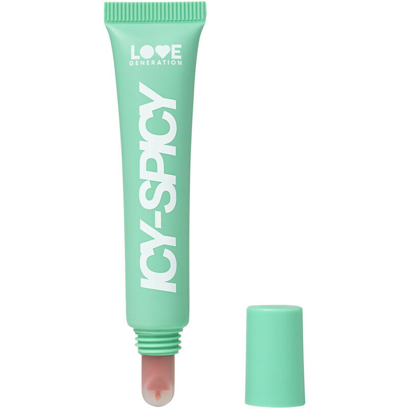 Блеск-плампер для губ Love Generation "Icy-spicy", тон 01, тюбик, 5 мл