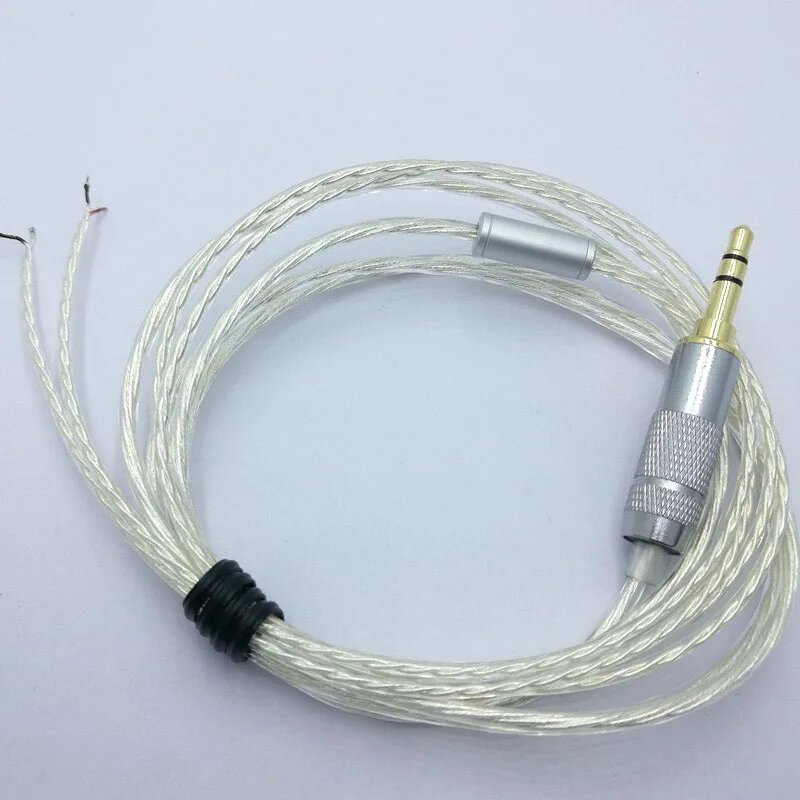 RYGMR Кабель для наушников mmcx 1,2 м серебряный RYS01 OYD open