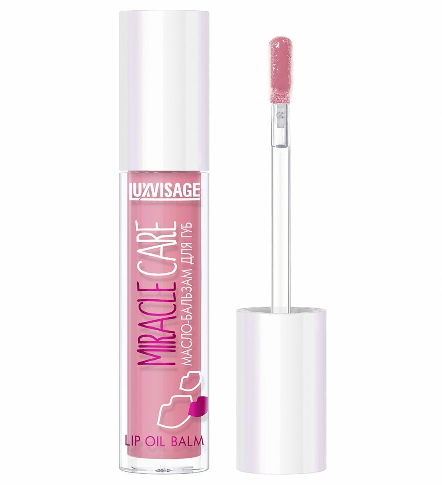 Масло-бальзам для губ Luxvisage "Miracle Care", тон 105 Berry Rose
