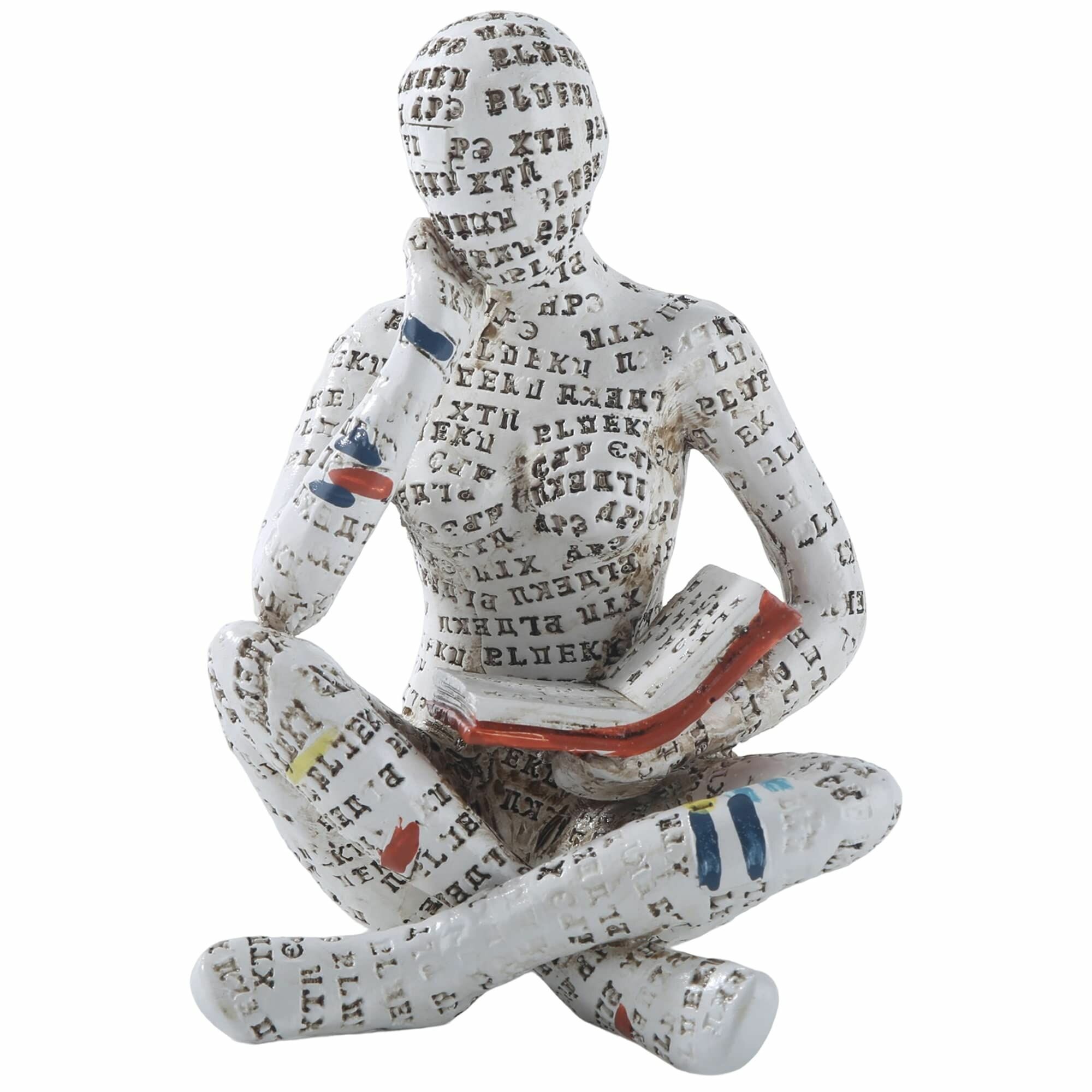 Статуя Читающей женщины, Скульптура Мыслителя, Reading woman