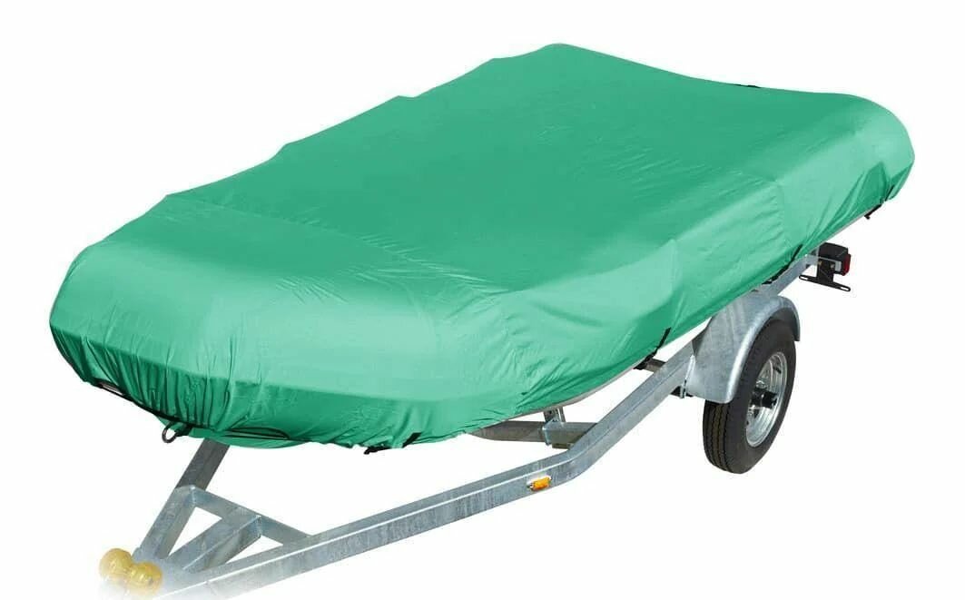 Тент-чехол на лодку ПВХ 430-440-450 см. Камуфляж GLASH