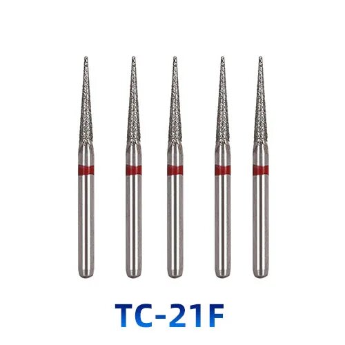 Стоматологические боры AZDENT FG 1.6 мм, Цвет: TC-21F