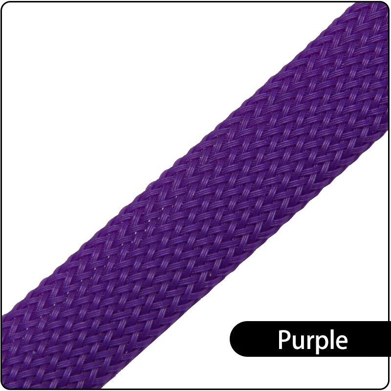 Кабельный рукав ПЭТ Purple, 2-40 мм, внутренний диаметр 2 мм