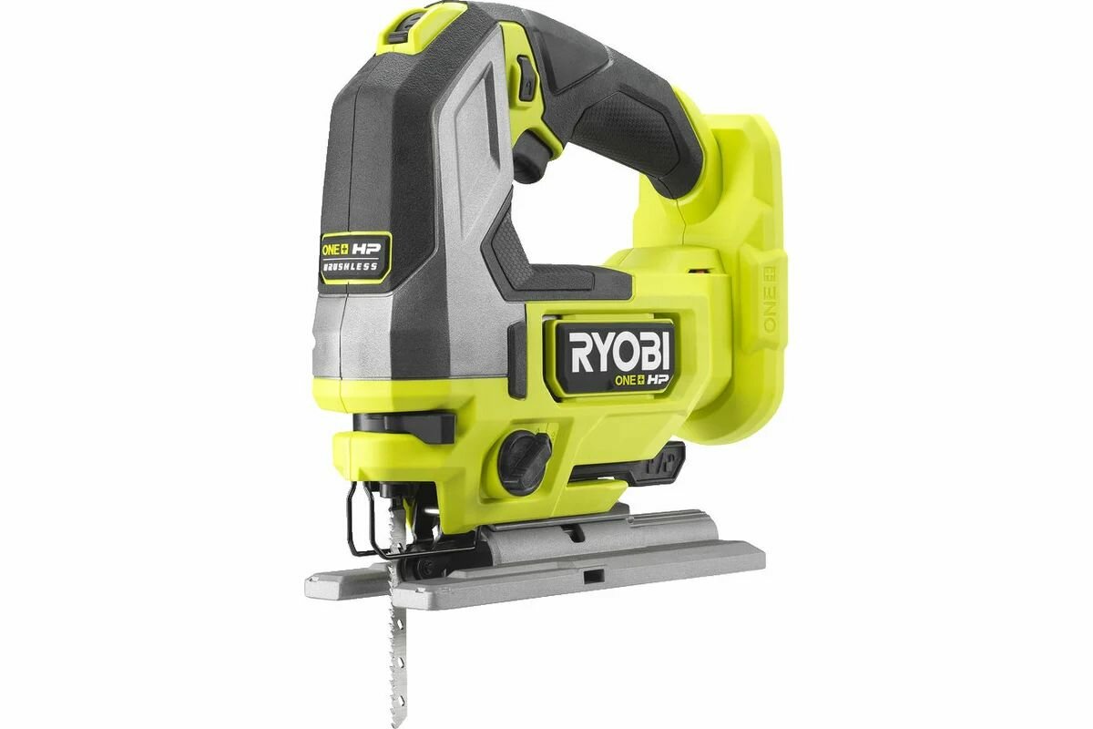 Лобзик бесщеточный Ryobi ONE+ RJS18X-0 5133004970, зеленый/черный