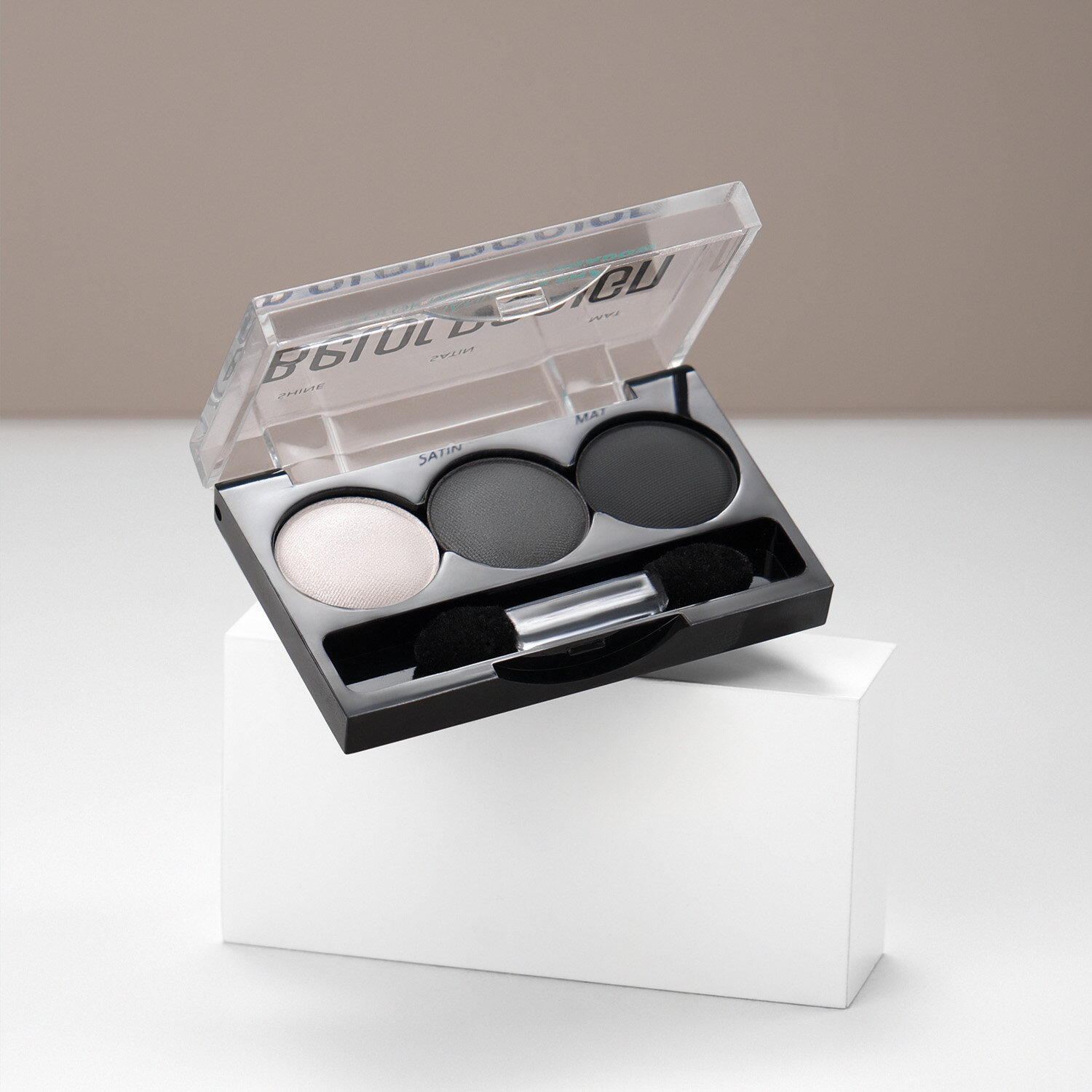 Тени для век Belor Design COLOR MANIA палетка тон 31 Серый 5 г