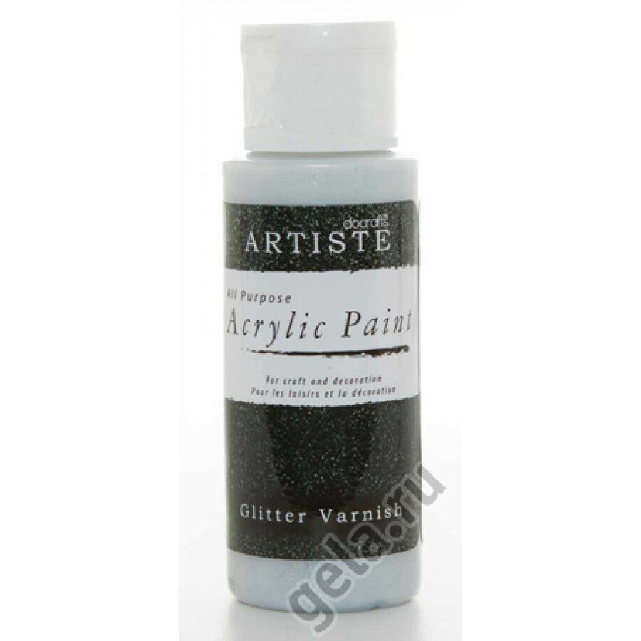 Лак акриловый с блестками ARTISTE 60 мл DOCRAFTS DOA763010