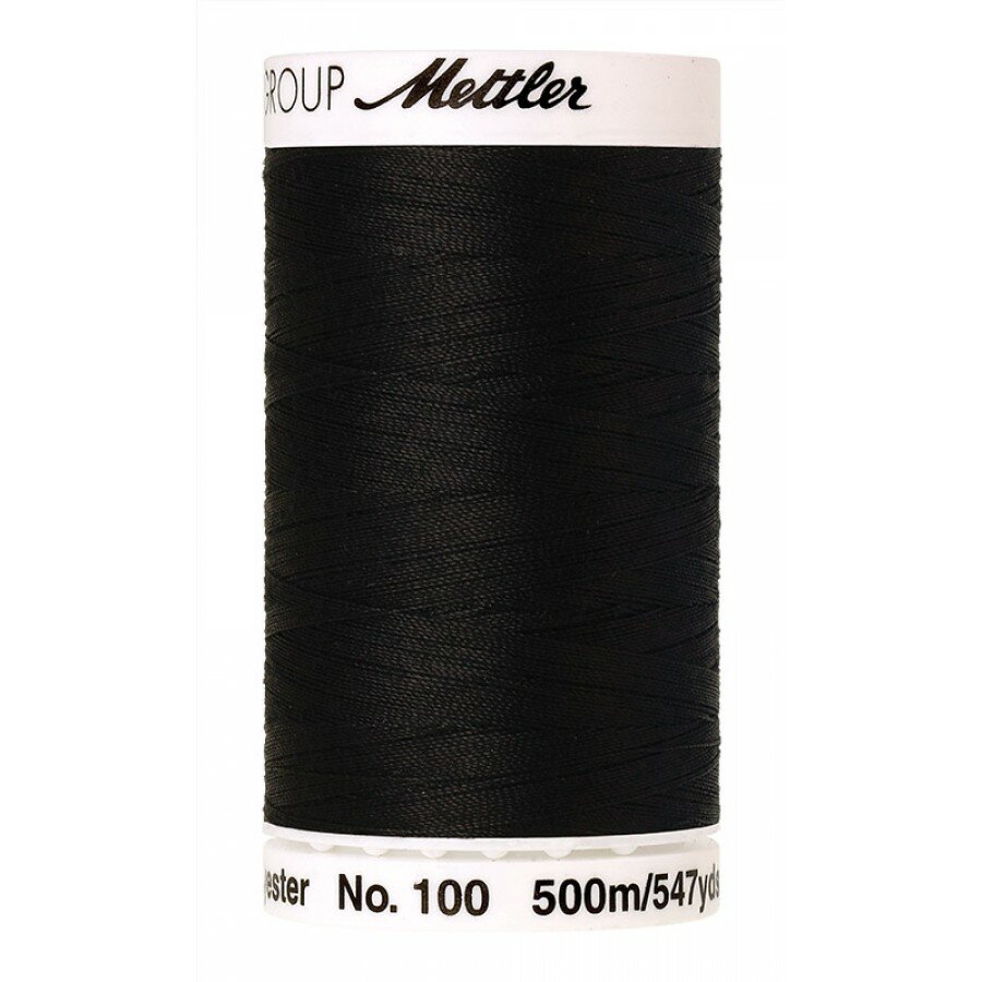 Универсальная нить, AMANN GROUP METTLER, SERALON, 500 м 4000 Black