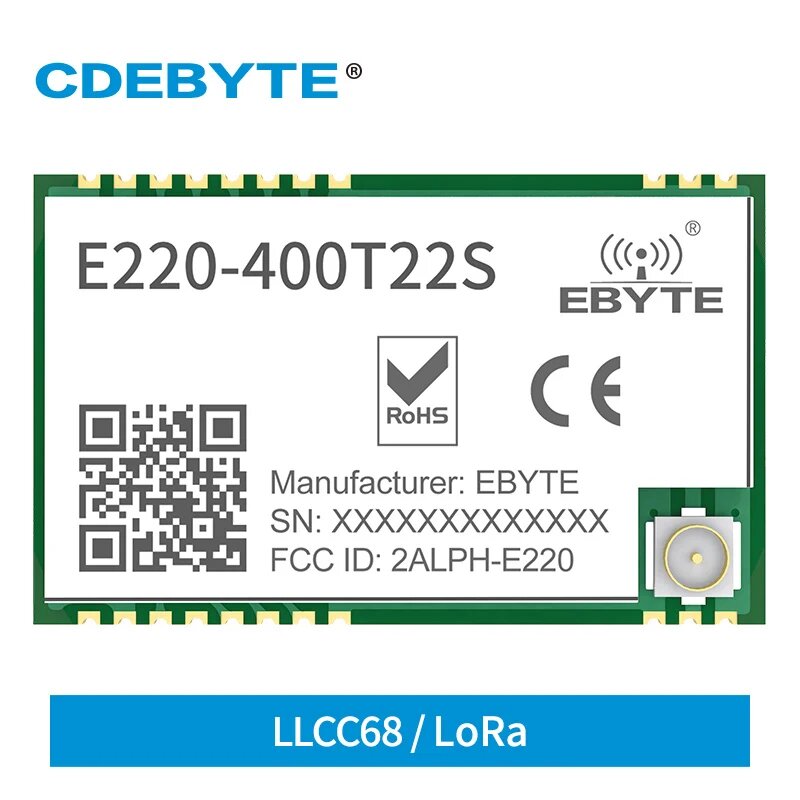 Модуль LoRa CDEBYTE E220-400T22S