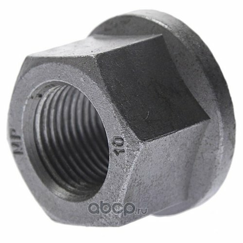 Гайка м24х2.0х24 стремянки передней маз с насечкой тефлон megapower MegaPower 90000034