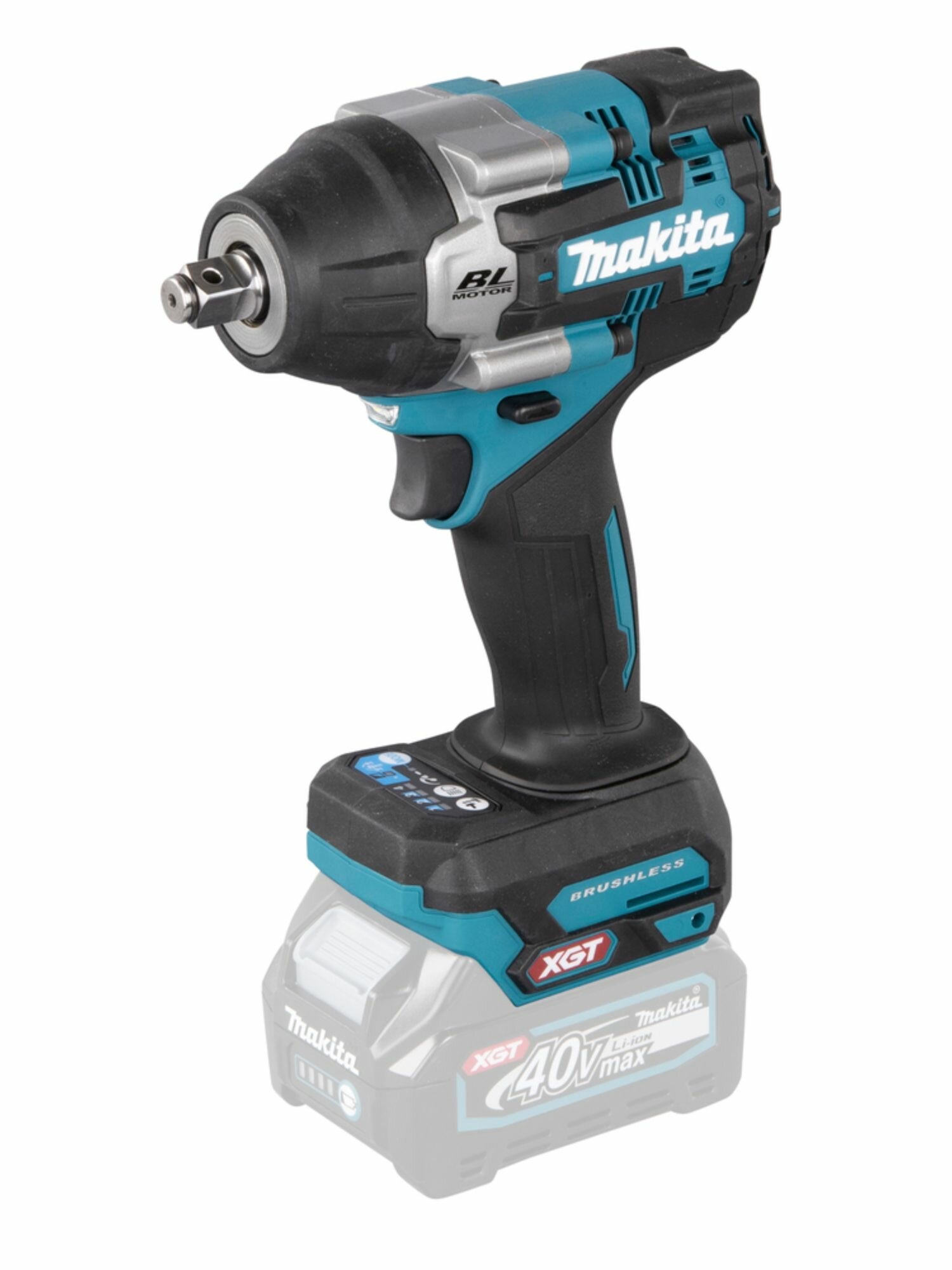 Гайковерт аккумуляторный ударный Makita TW007GZ XGT BL 40В 1/2,750Нм
