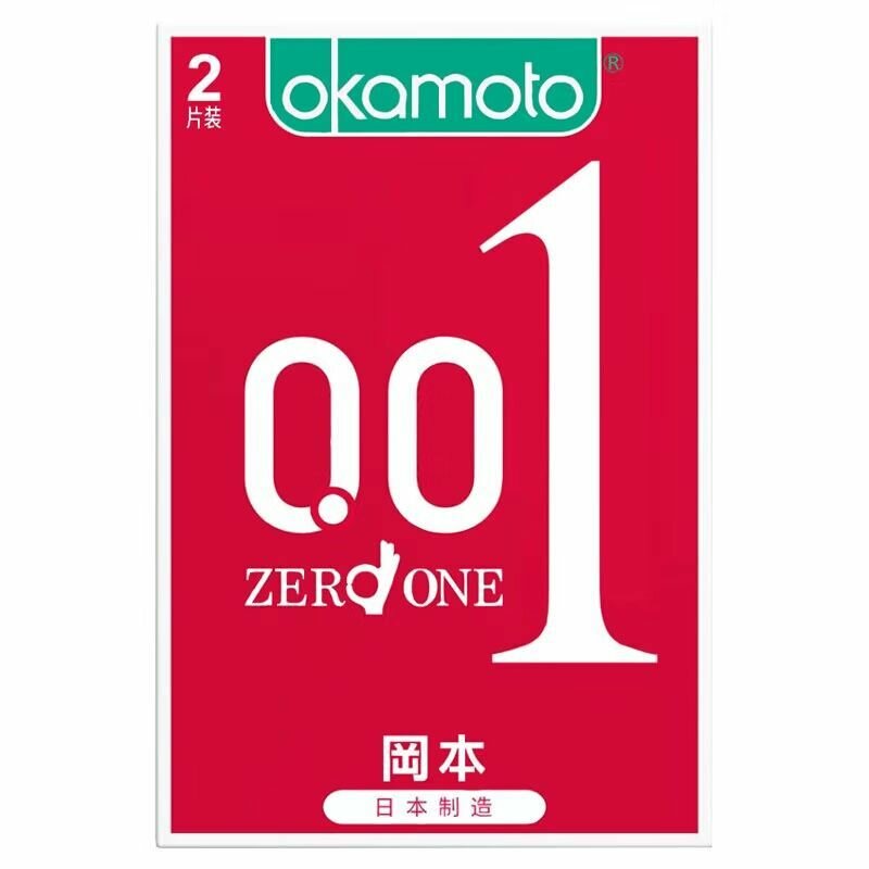 Okamoto Zero One 0.01 ультратонкие презервативы 2 шт