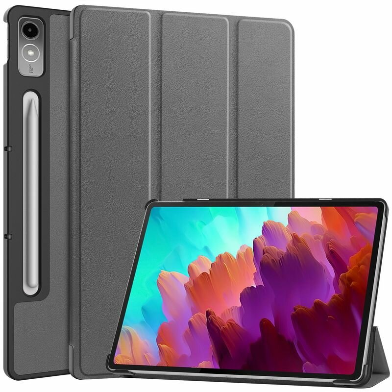 Чехол для планшета Lenovo pad pro 12.7-дюймовый Folio Slim Smart Cover Легкий жесткий защитный чехол с многоугольной подставкой