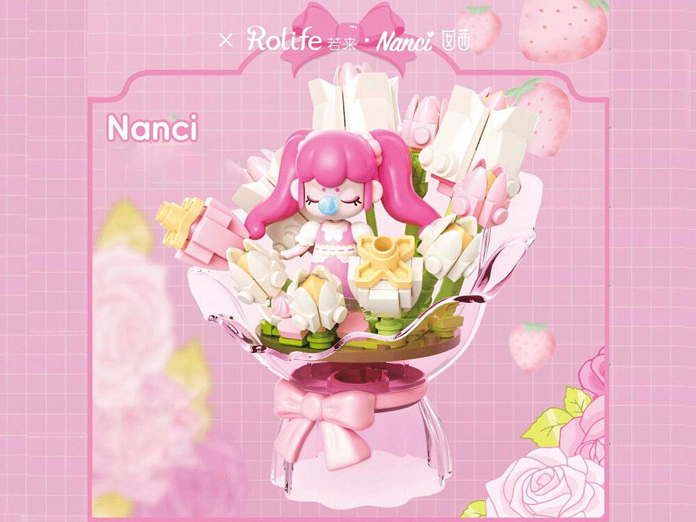 Конструктор JAKI HK121 Конструктор Нэнси в цветах