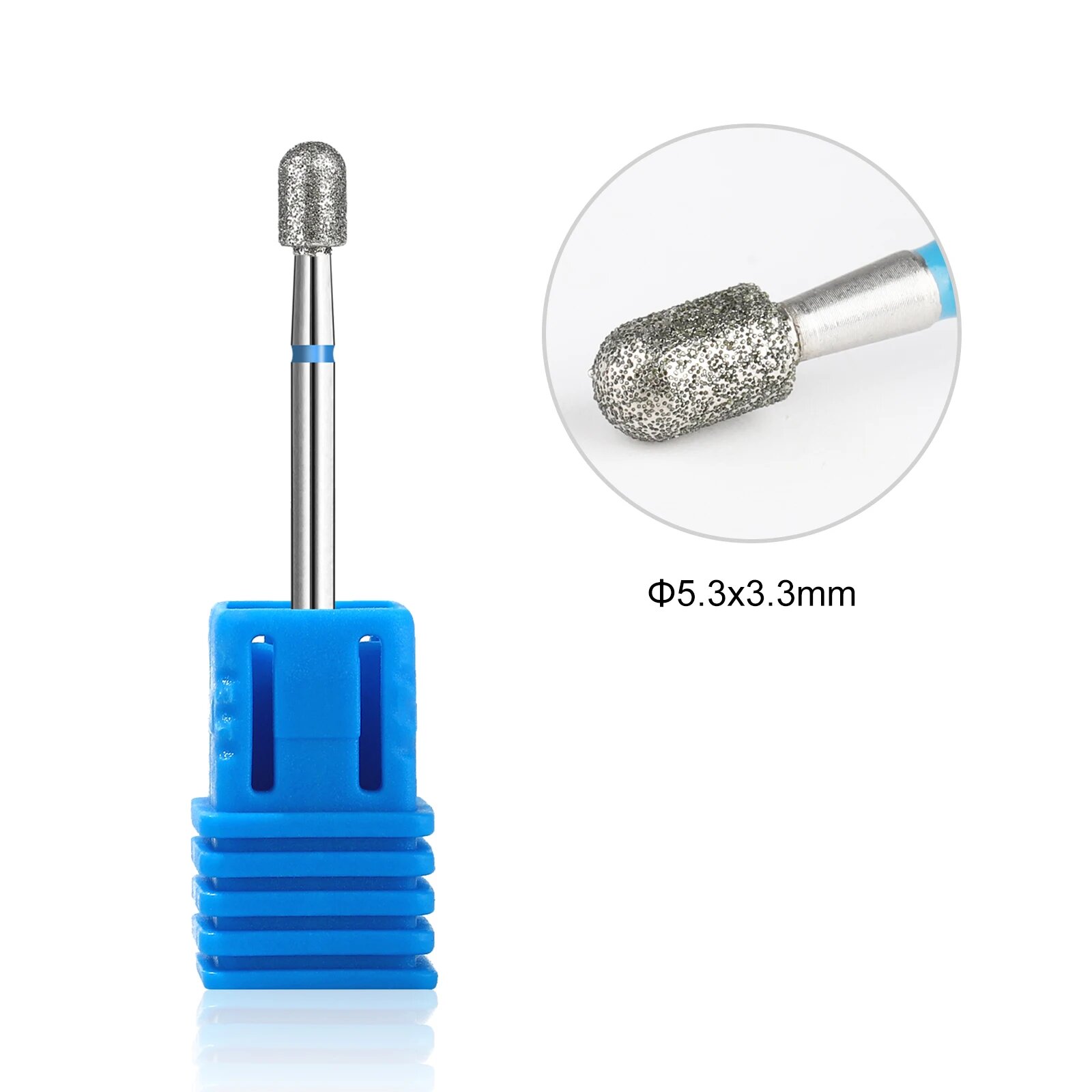 Алмазные сверла для маникюра 3/32" GS10B