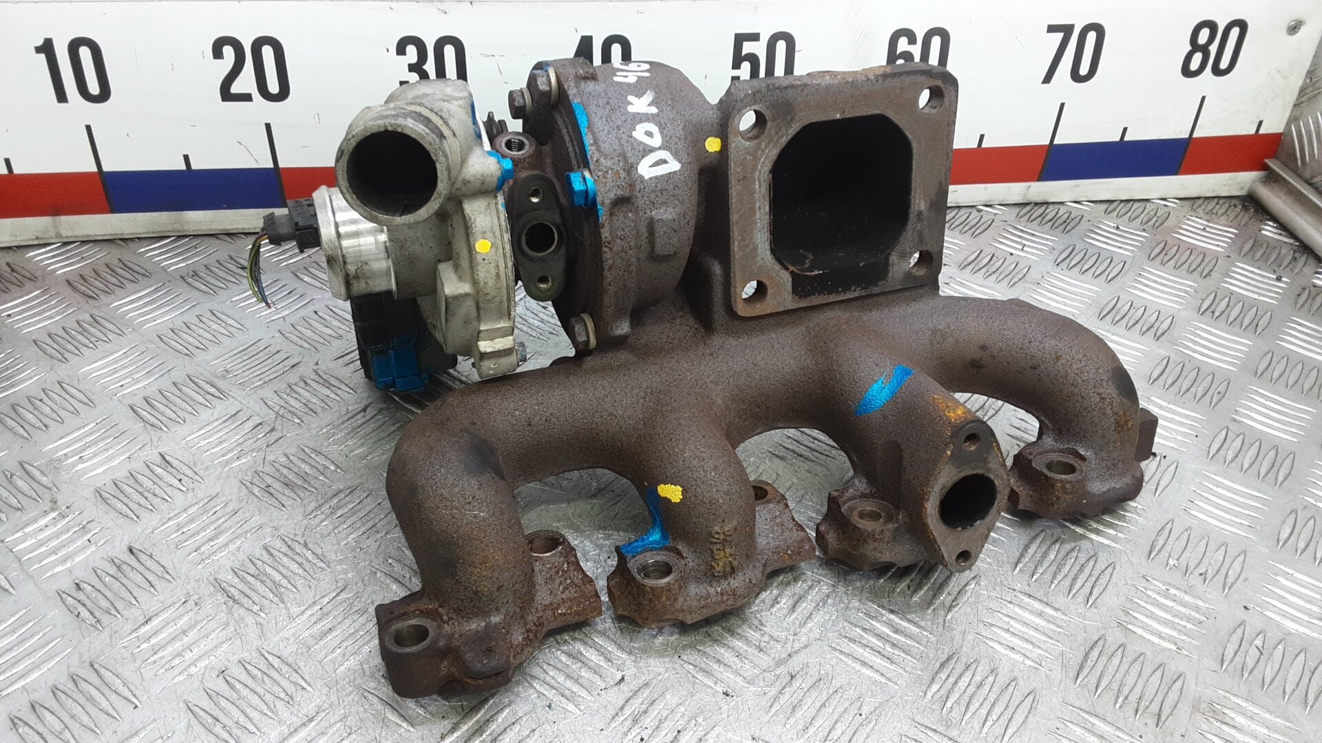 Турбина дизельная JAGUAR X-TYPE, Номер 6S7Q6K682AF