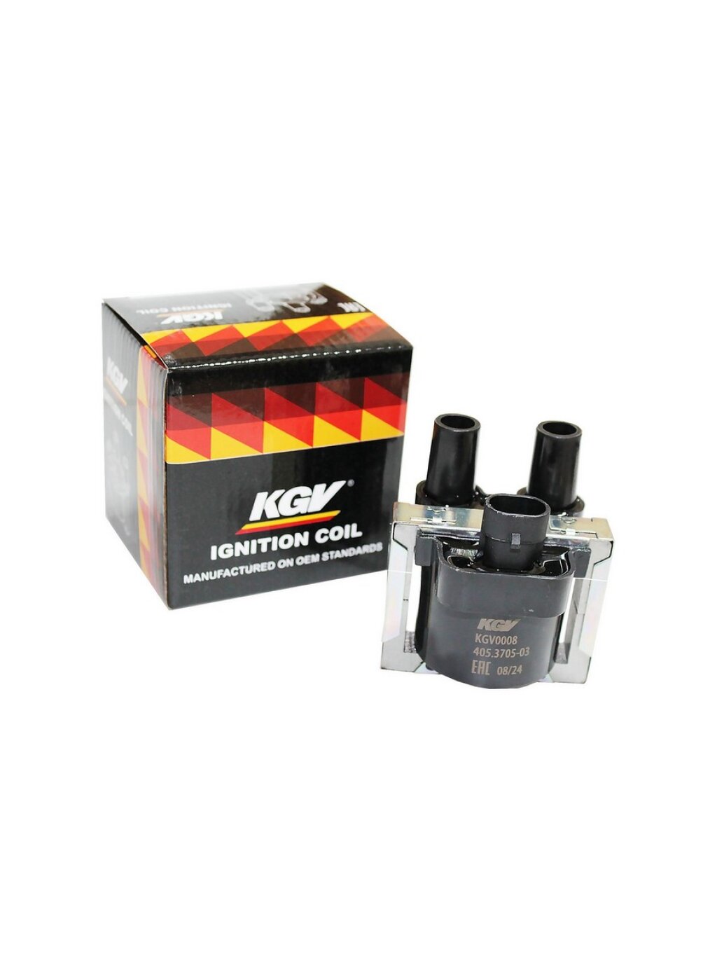 Катушка зажигания модуль для а/м ГАЗ 405 дв. "KGV"