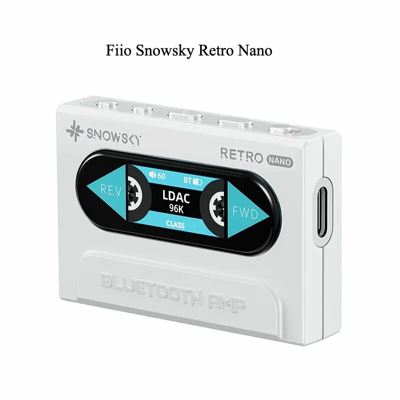 Fiio Snowsky Retro Nano Портативный беспроводной Bluetooth декодирующий усилитель для наушников mobile HiFi audio