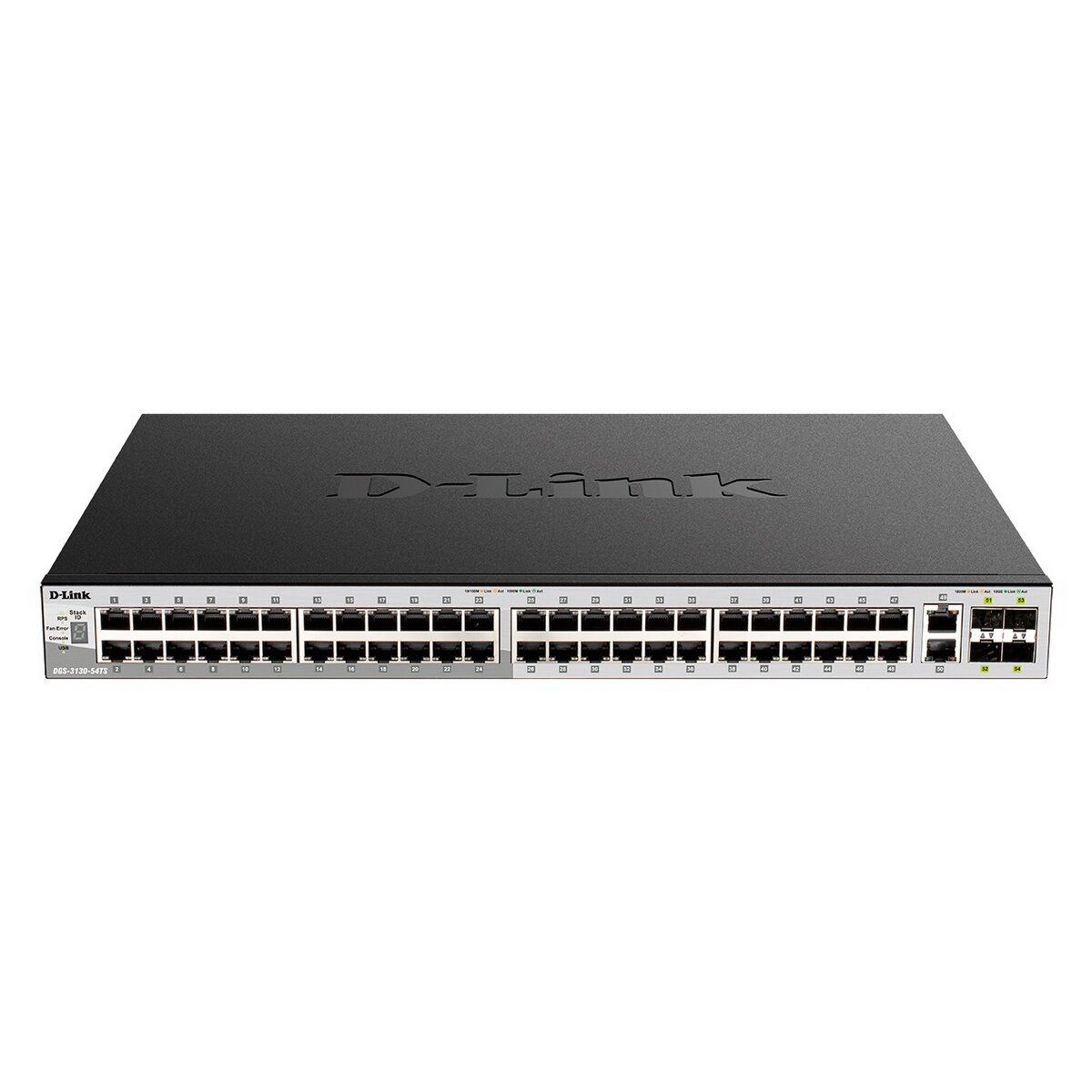 Коммутатор управляемый L3 стекируемый D-Link DGS-3130-54PS/B2A