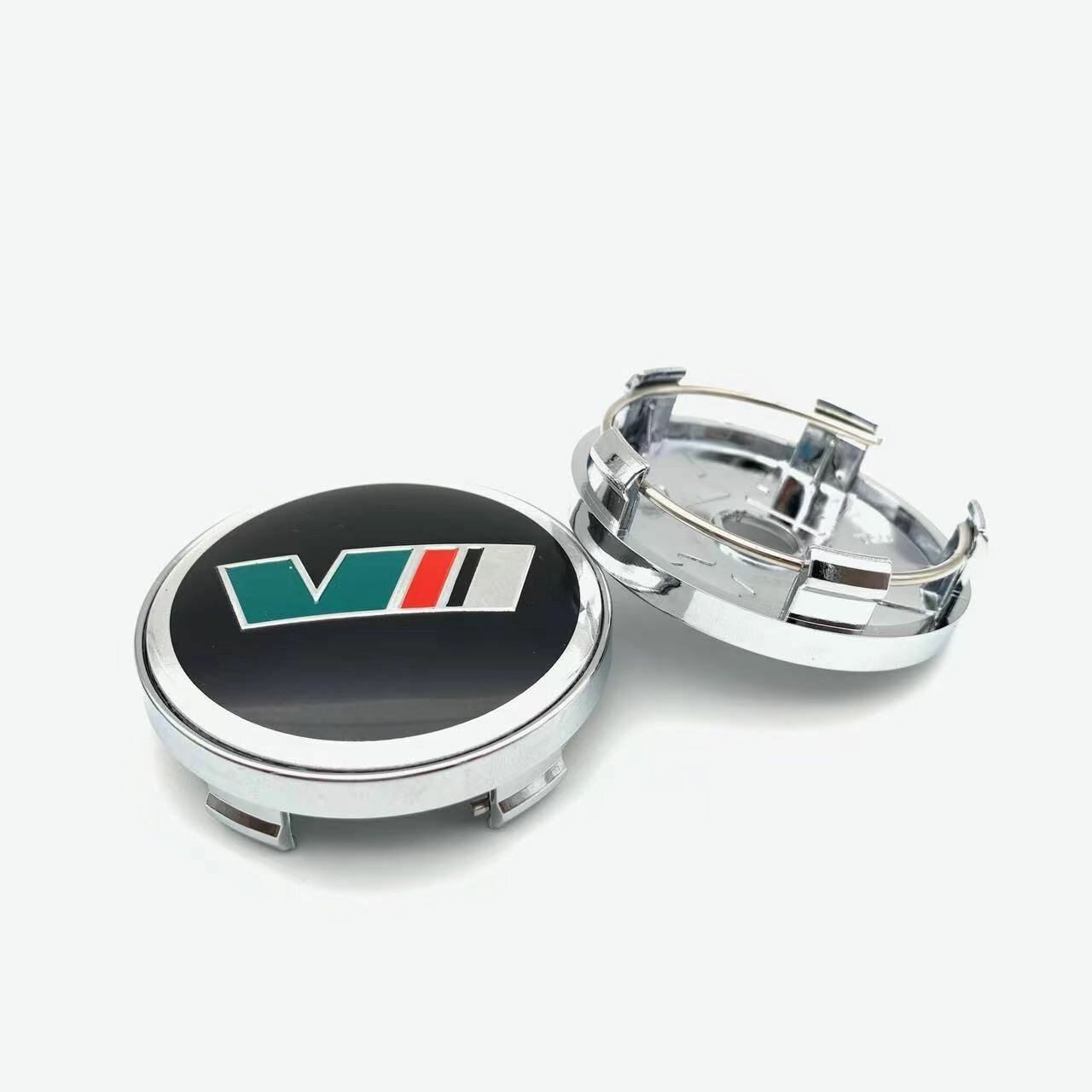 Колпачки заглушки на литые диски Volkswagen Skoda VRS 60/56/10 мм 4 шт.