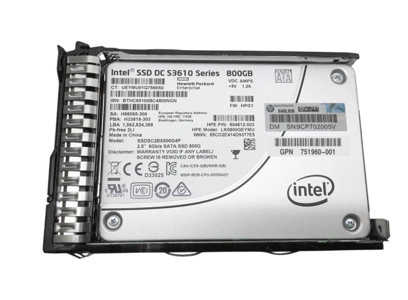 Жесткий Диск HP 751960-001 800Gb SATAIII 2.5" SSD